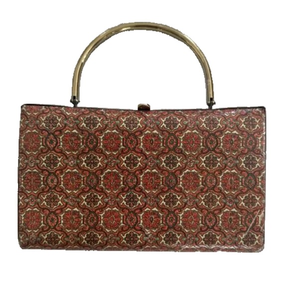 Vintage | Bags | Vintage Elegancetimeless Handbag Clutch With Intricate ...